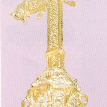 Gold Processional Cross Kundara - Nasranis
